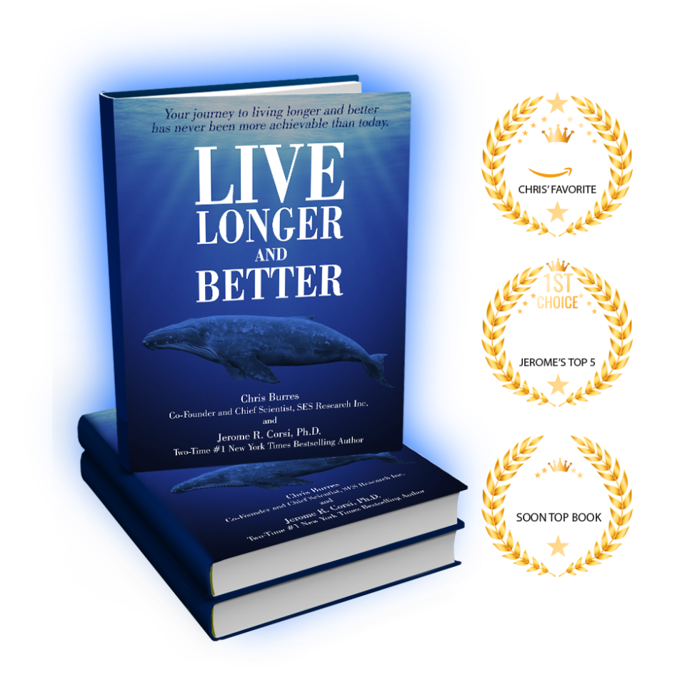 Live Longer and Better Book | Get Longevity Meds